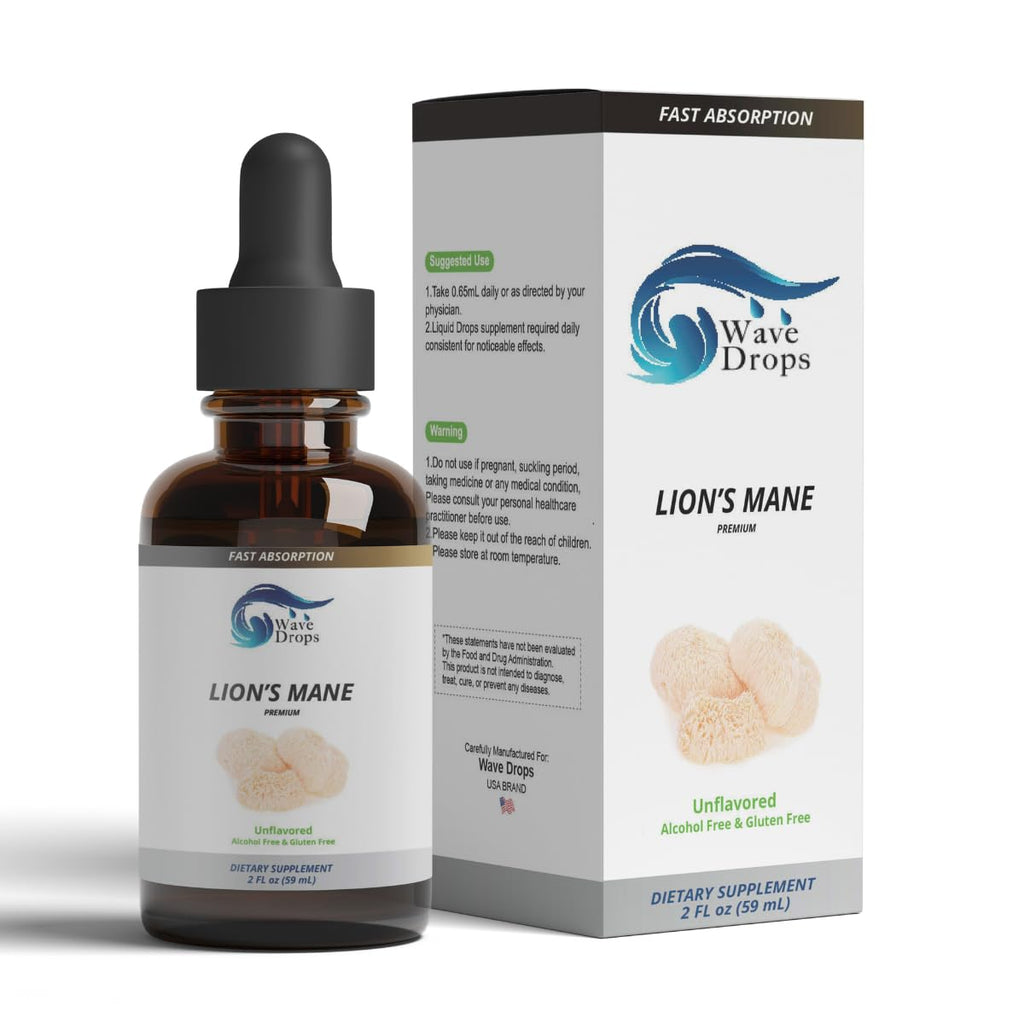 Non-GMO Lion's Mane drops