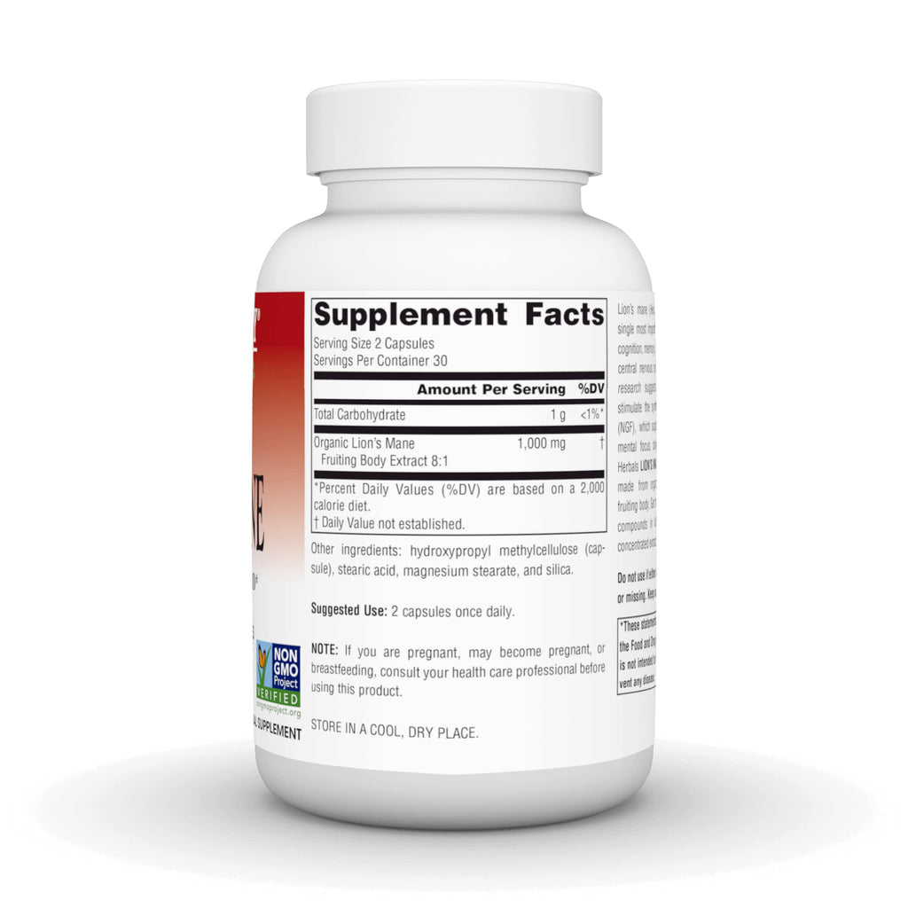 Non-GMO Lion's Mane for mood support