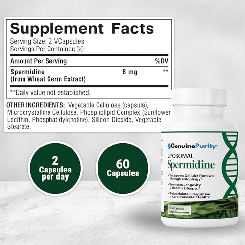 Non-GMO Liposomal Spermidine benefits