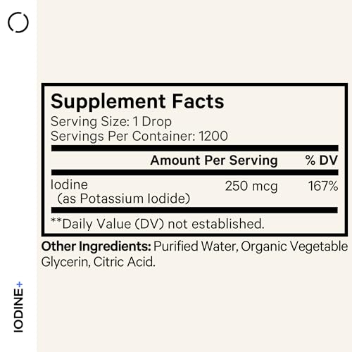 non-GMO liquid iodine for wellness