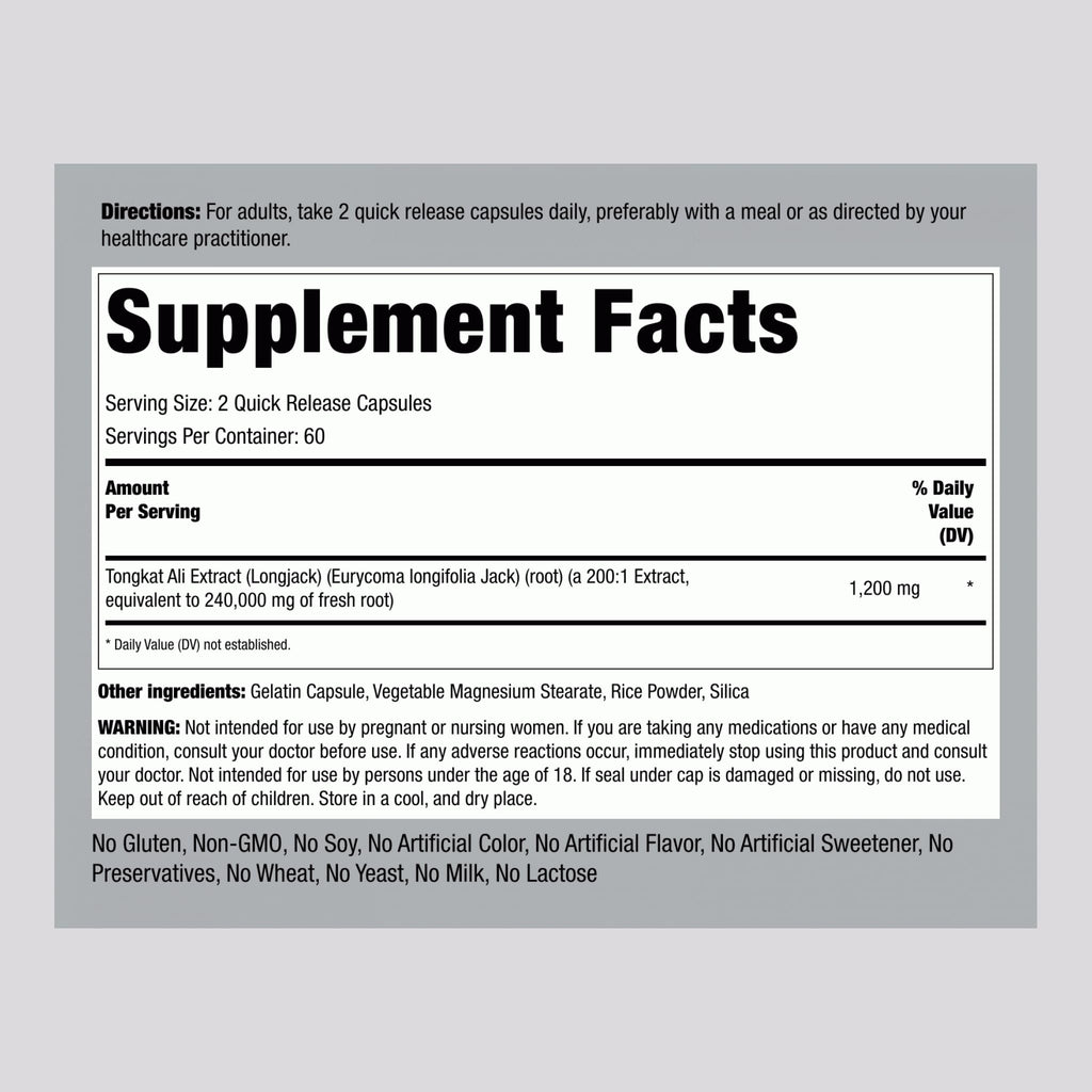 non-GMO longjack root extract