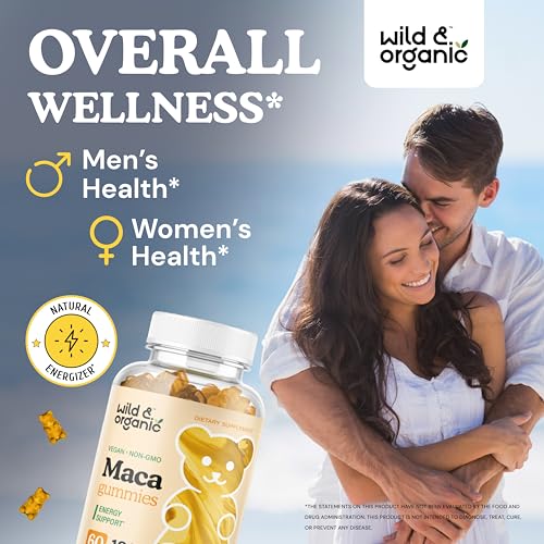 Non-GMO Maca gummies for wellness