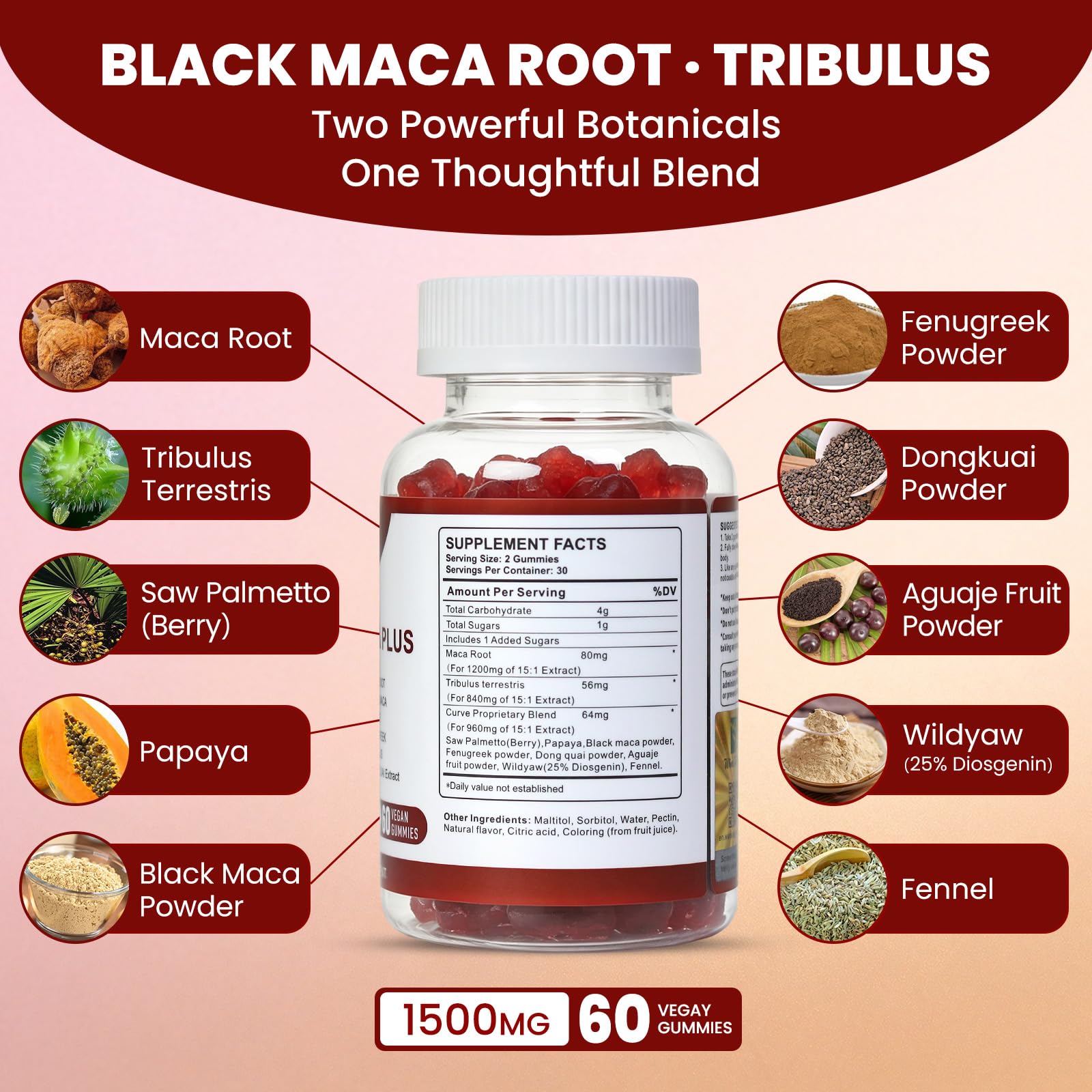 Non-GMO Maca Plus for vitality