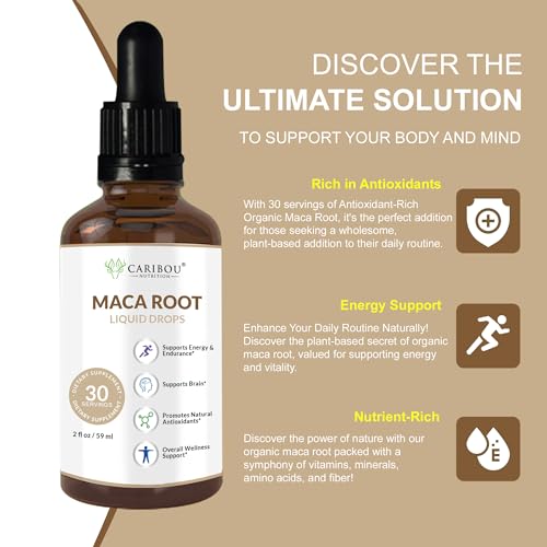 Non-GMO maca root liquid benefits