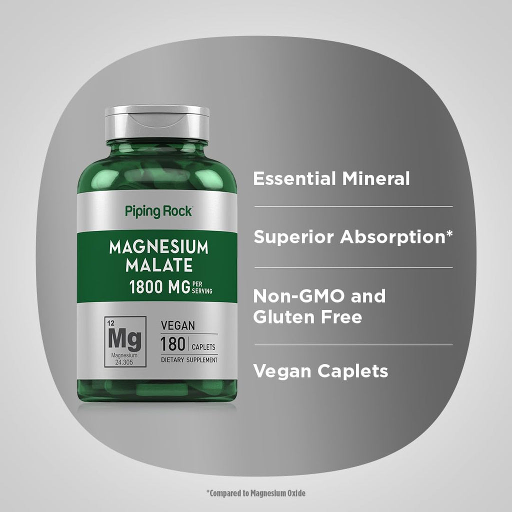 non-GMO magnesium caplets for health