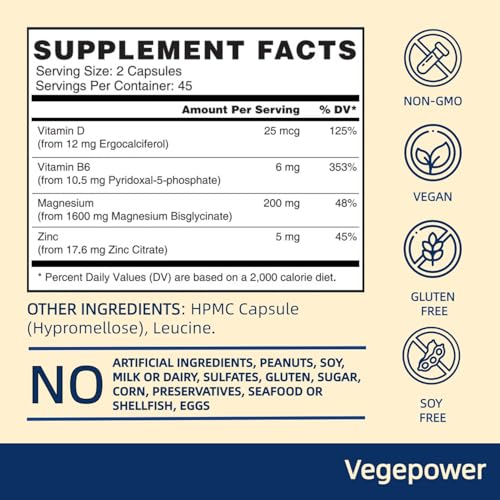 non-GMO magnesium capsules for muscle health