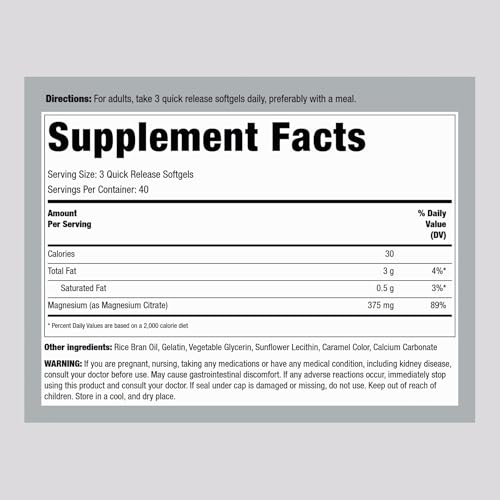 non-GMO magnesium citrate capsules