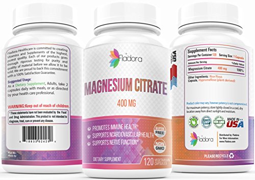 non-GMO magnesium citrate for metabolism
