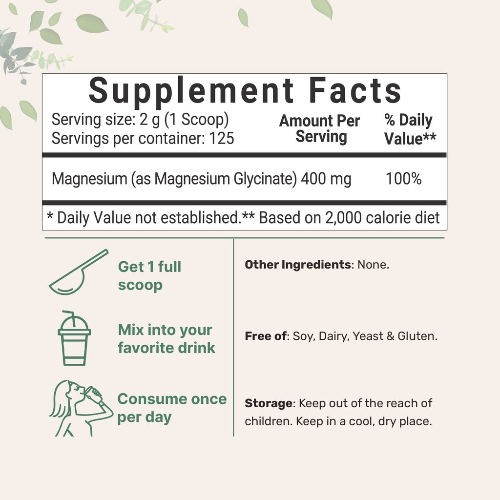 non-GMO magnesium citrate for wellness