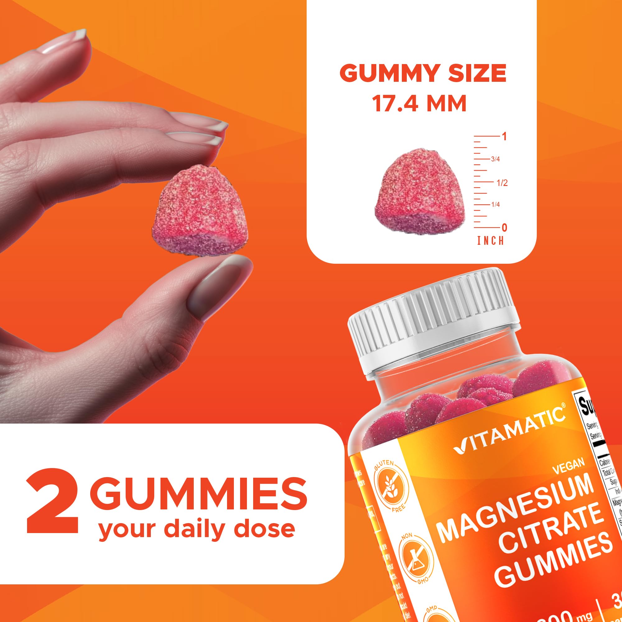 non-GMO magnesium citrate for wellness