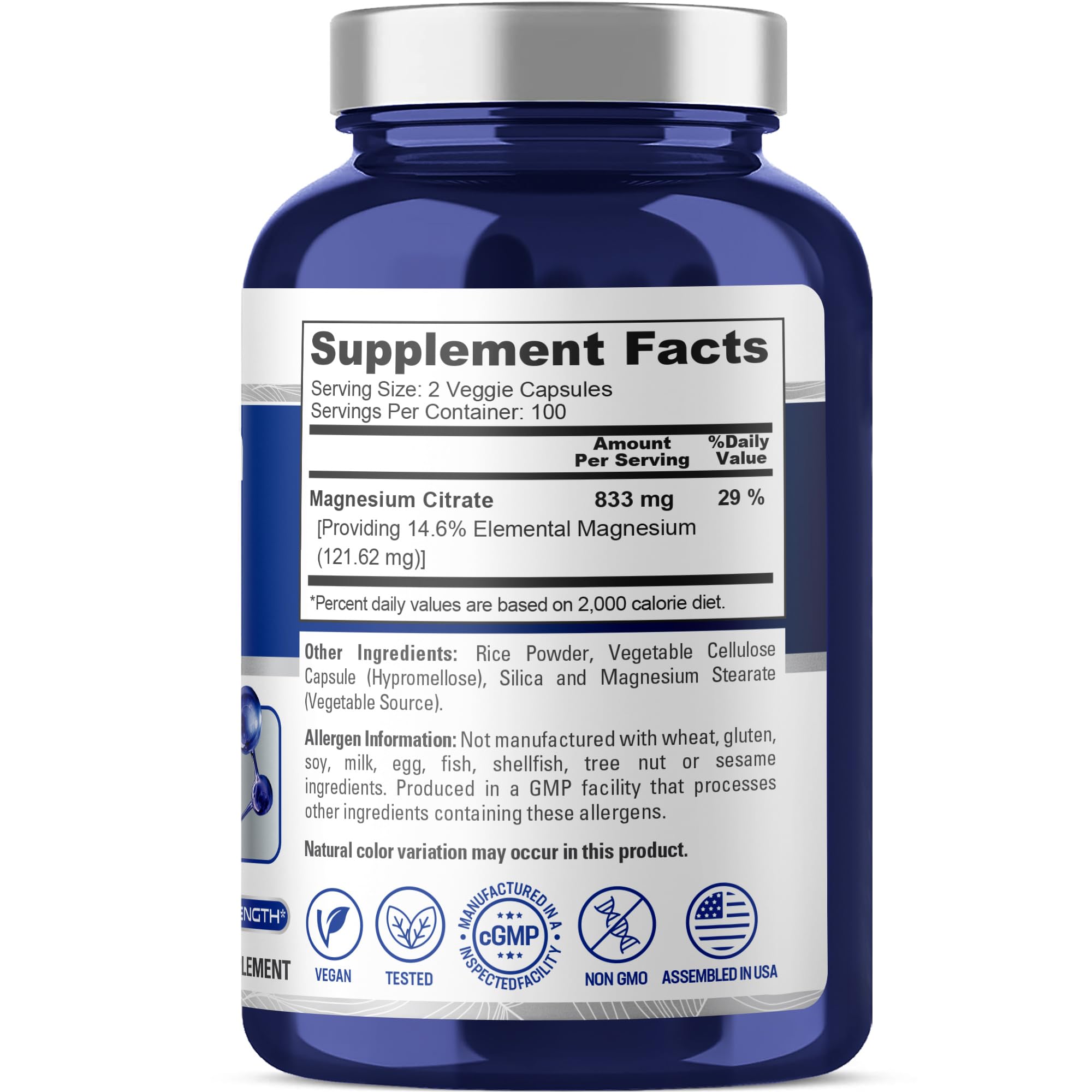 non-GMO magnesium complex formula