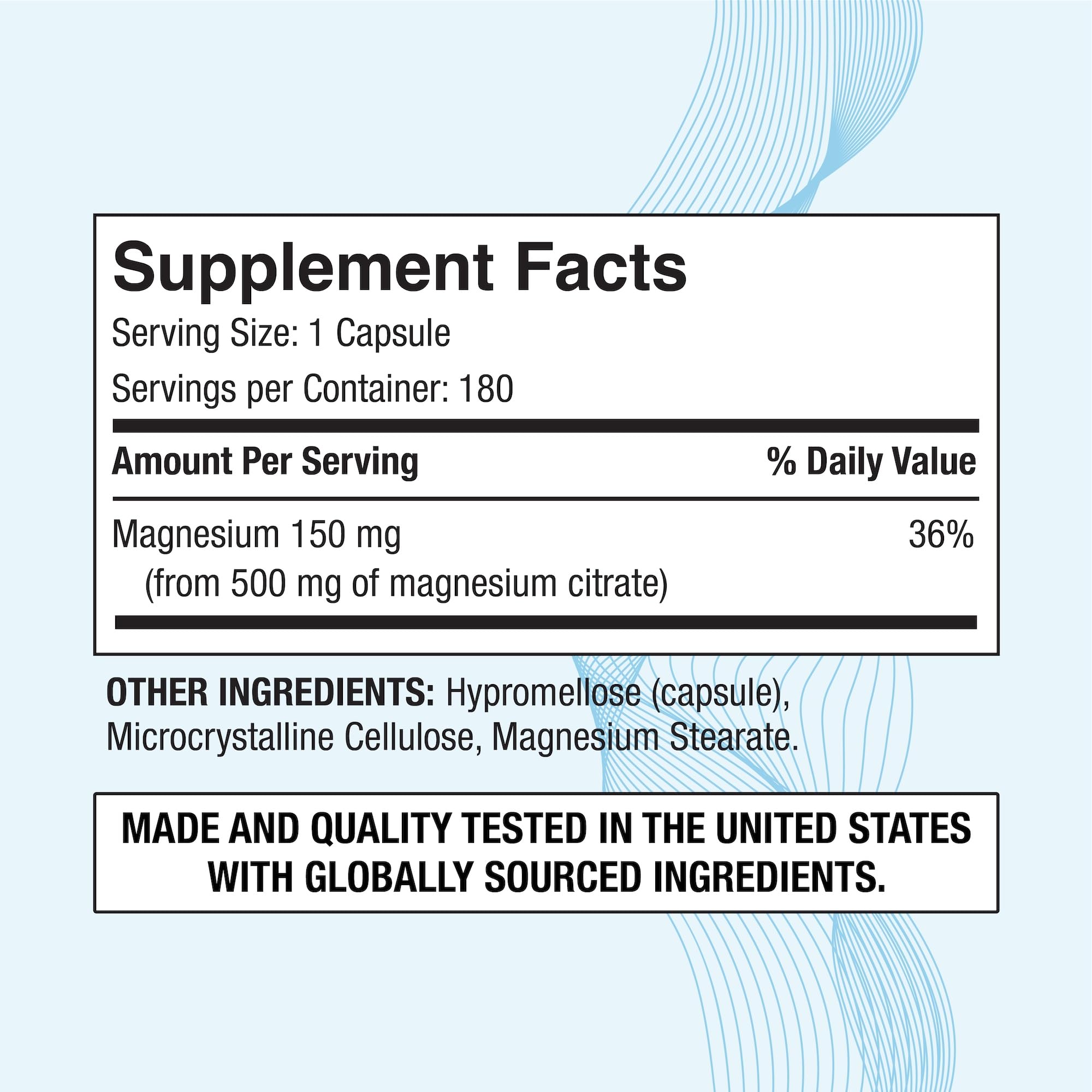 non-GMO magnesium for better health
