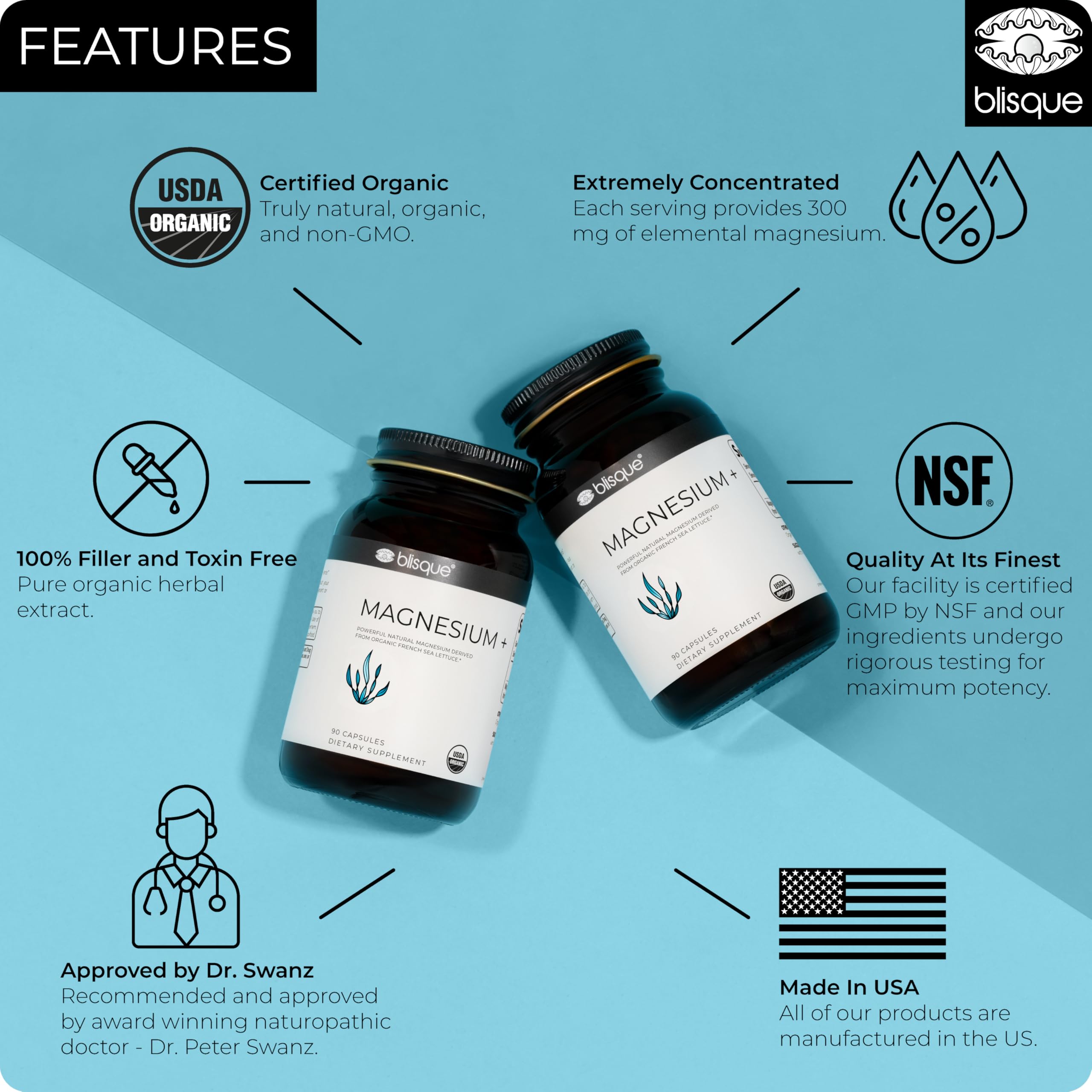 Non-GMO magnesium for bone strength