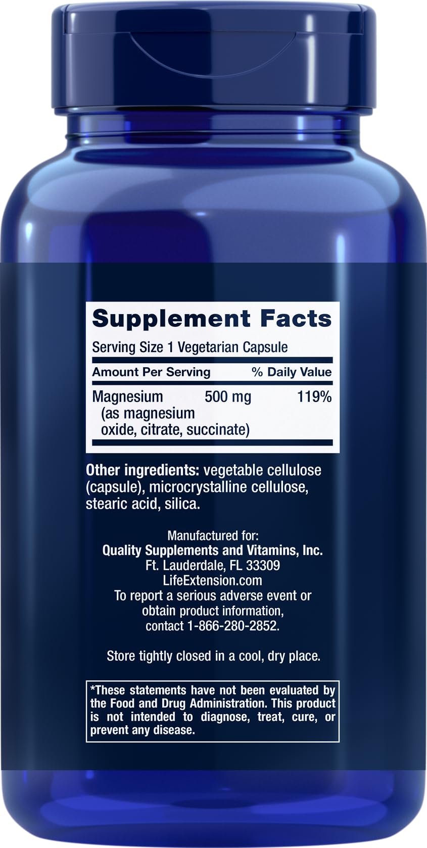Non-GMO magnesium for daily health
