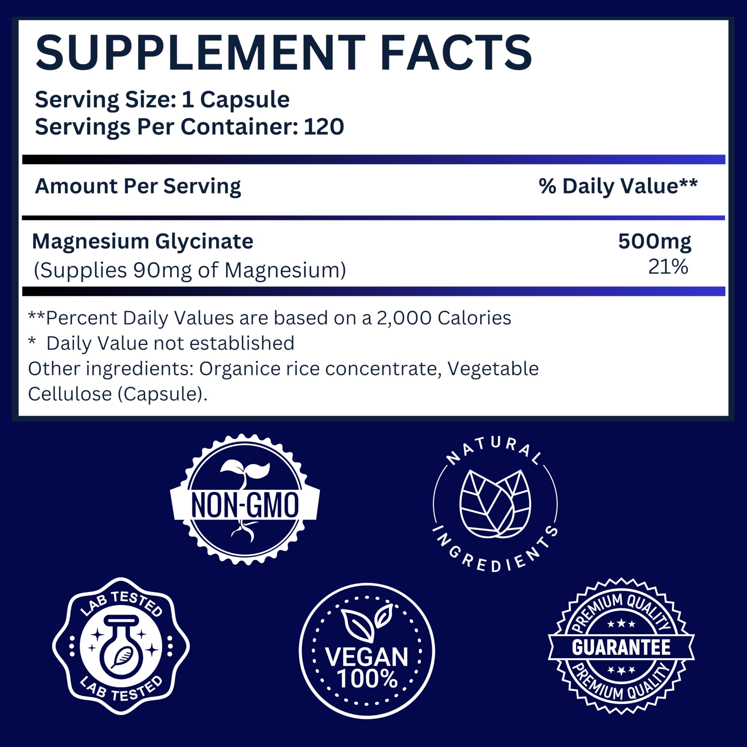 non-GMO magnesium for everyday health