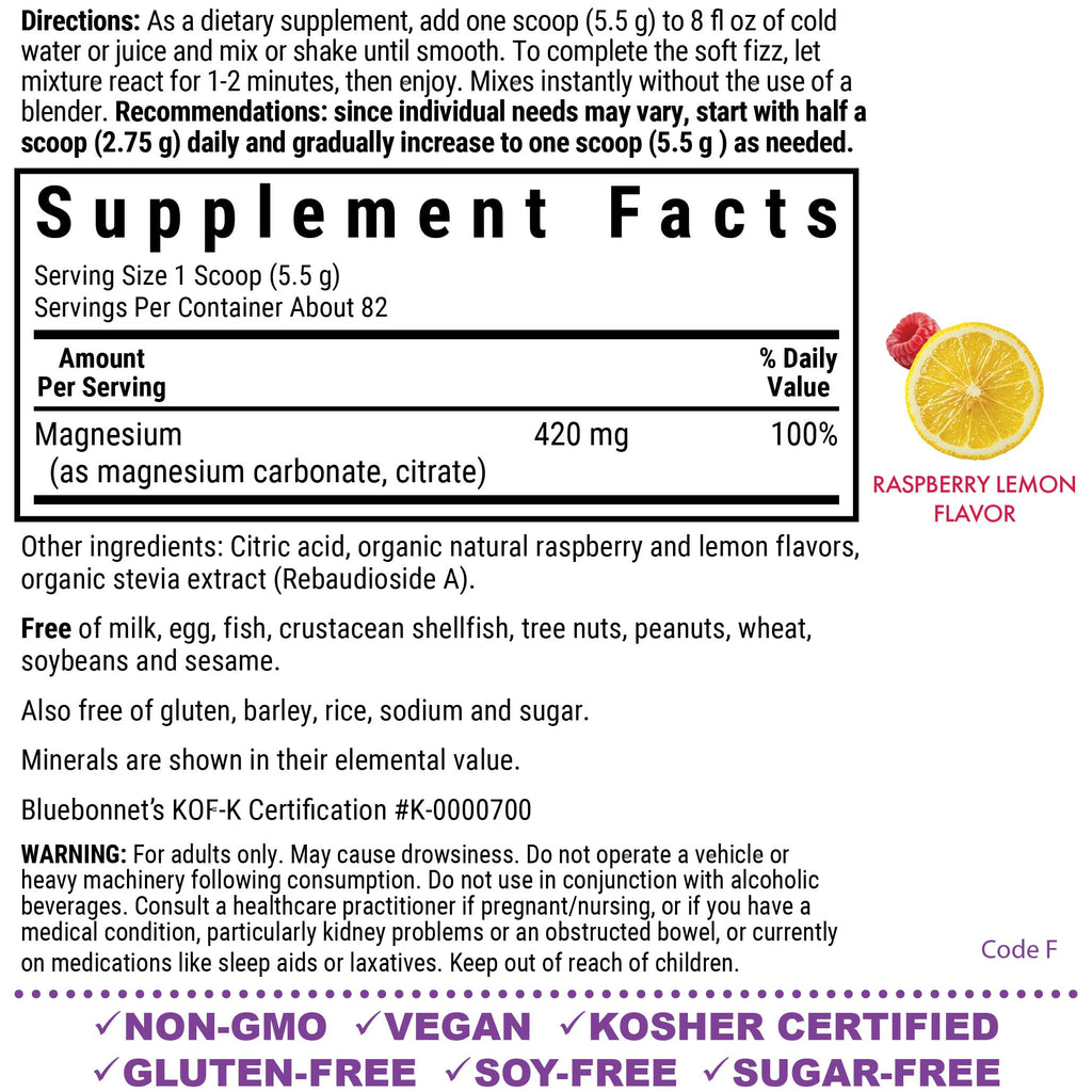 Non-GMO magnesium for everyday wellness