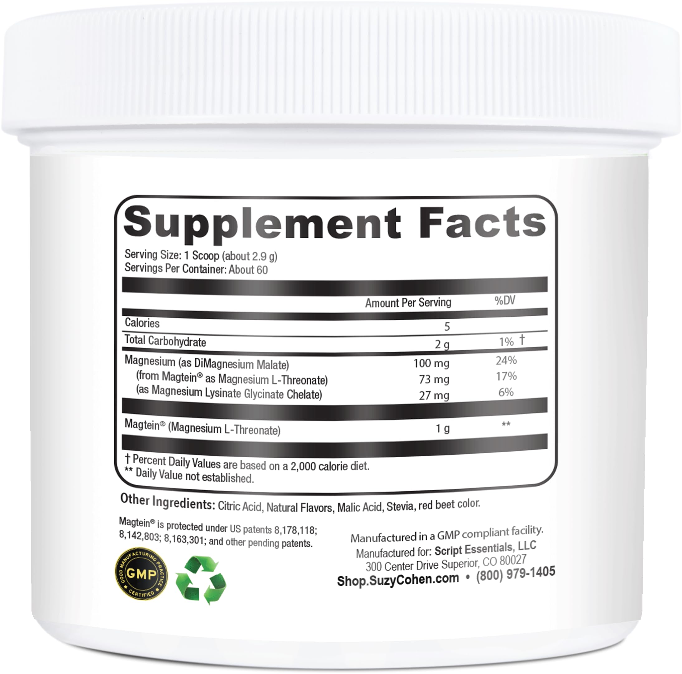non-GMO magnesium for focus