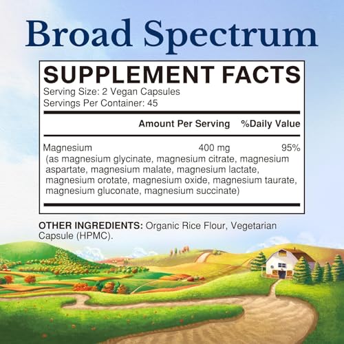 Non-GMO magnesium for heart health