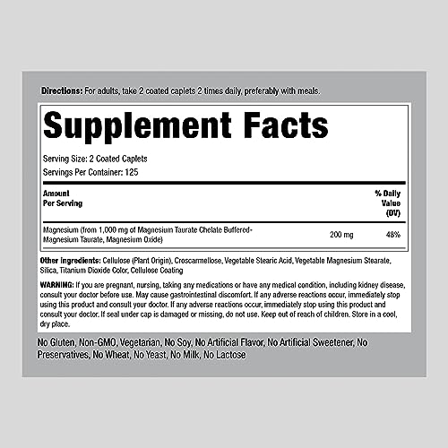 Non-GMO magnesium for peace of mind