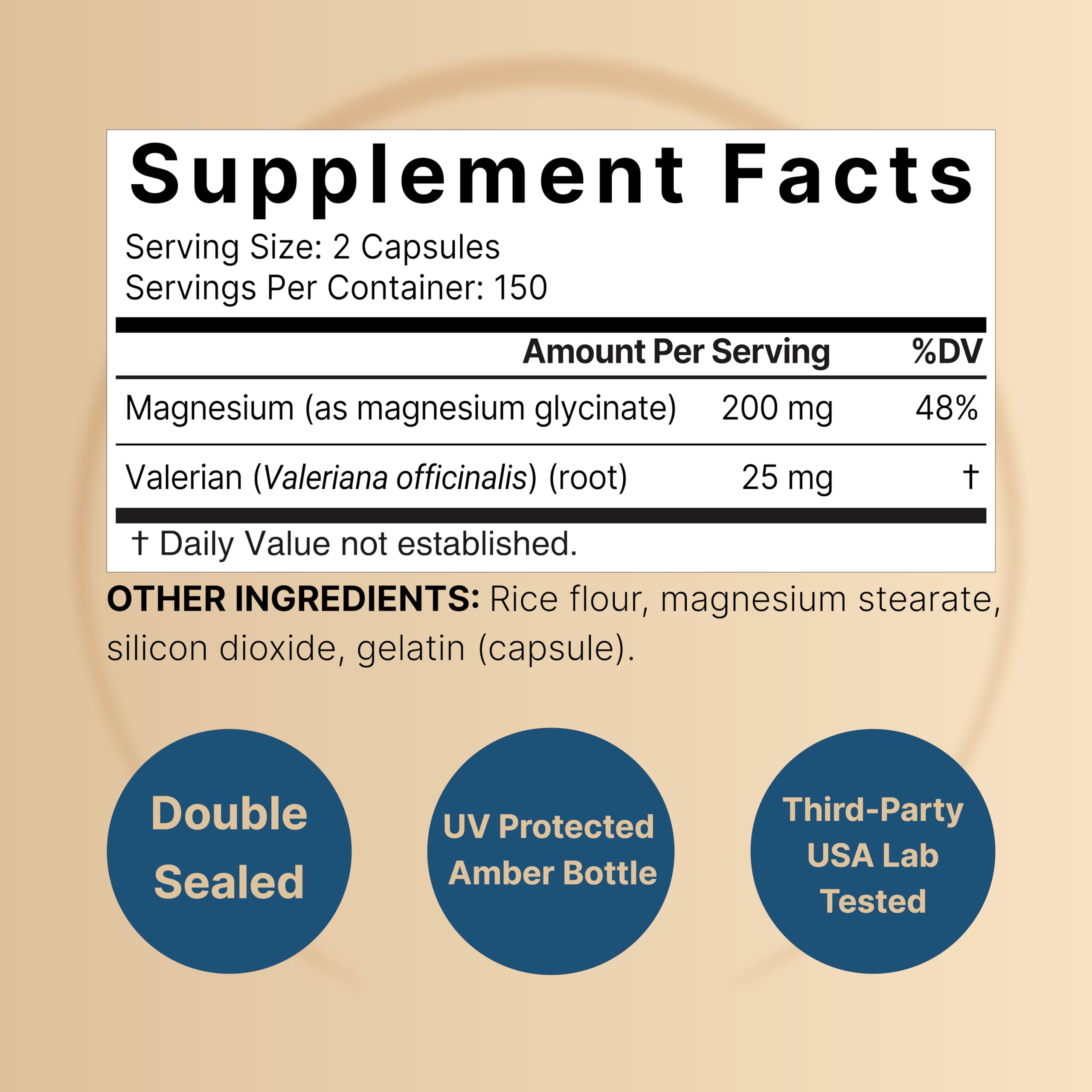non-GMO magnesium for restful nights
