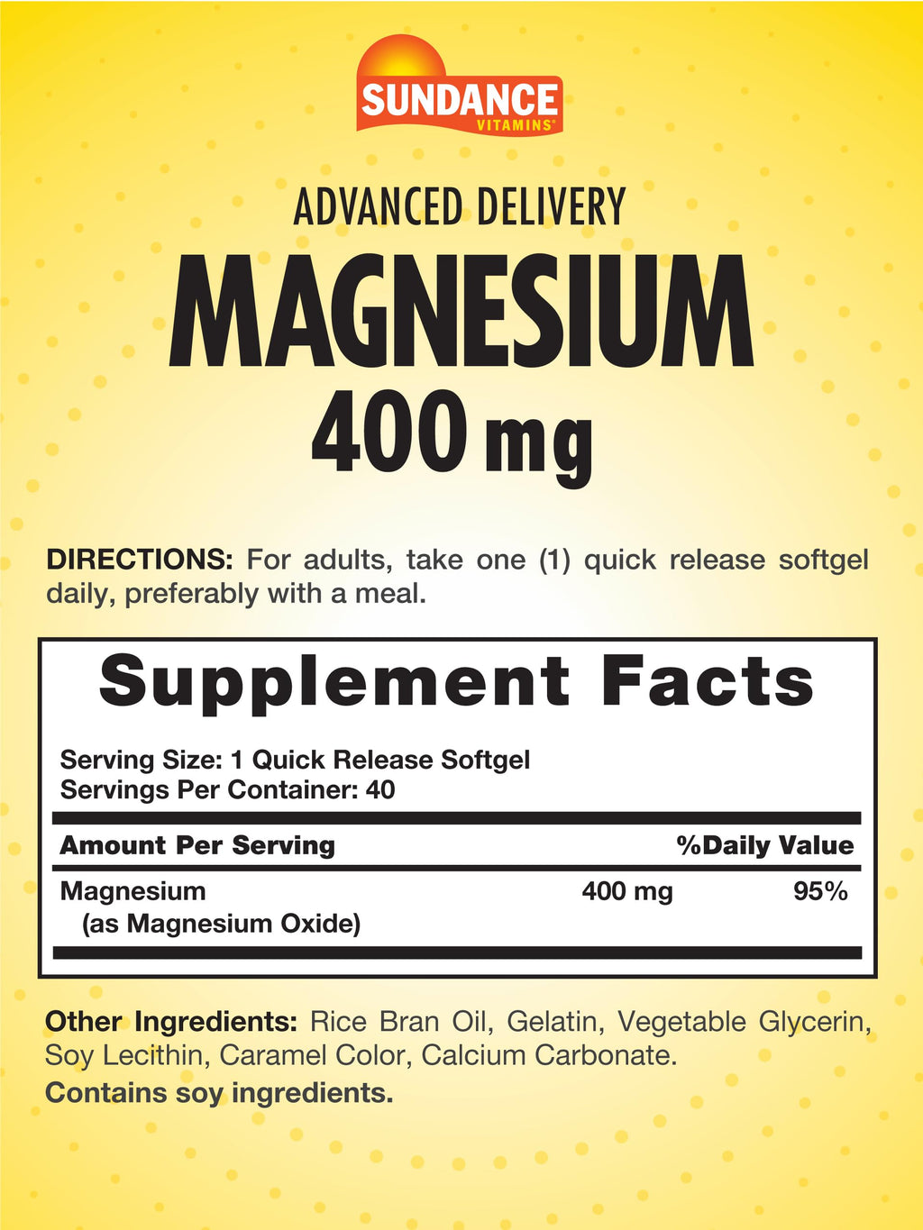 non-GMO magnesium for total health