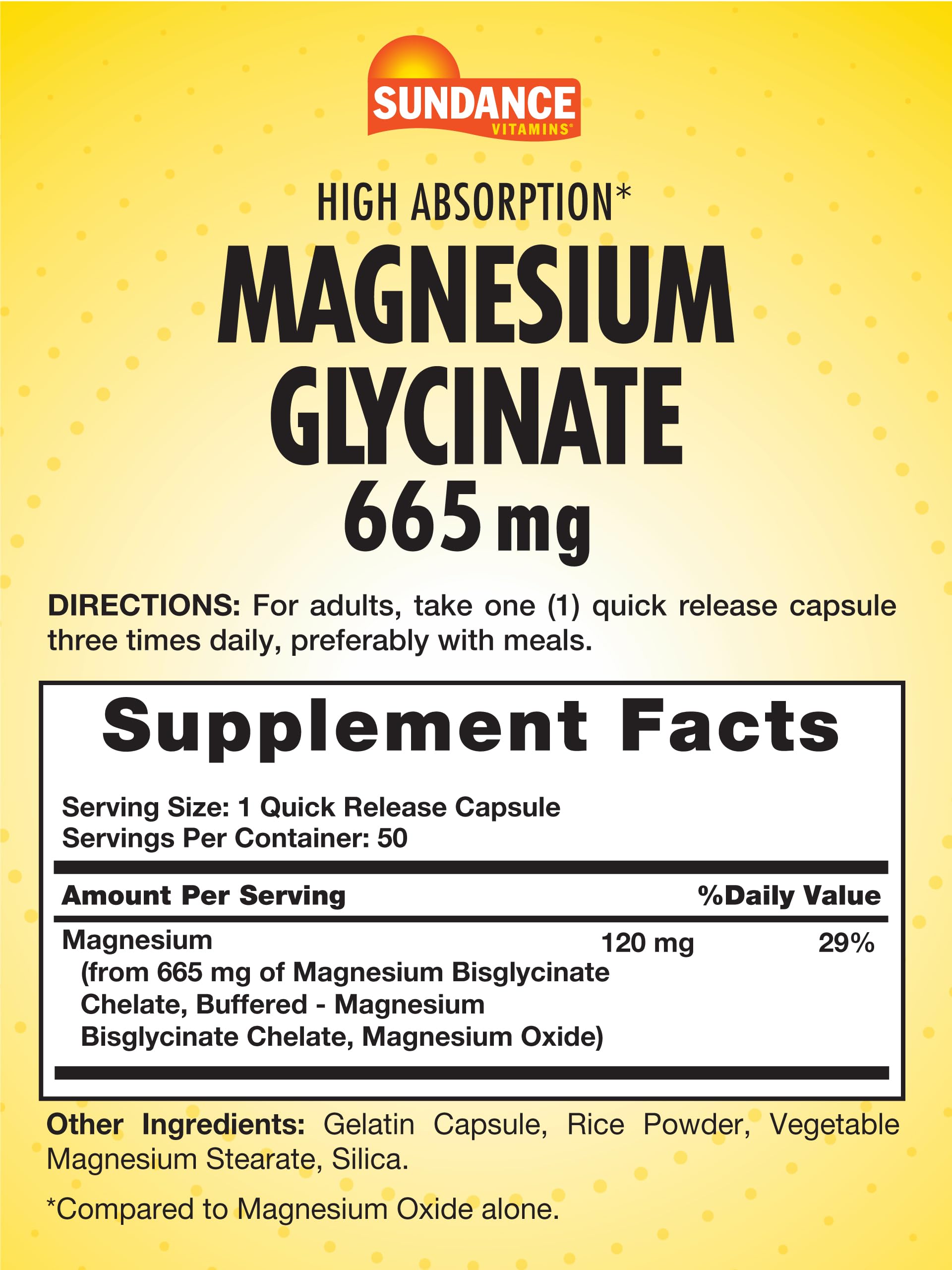 non-GMO magnesium for total relief