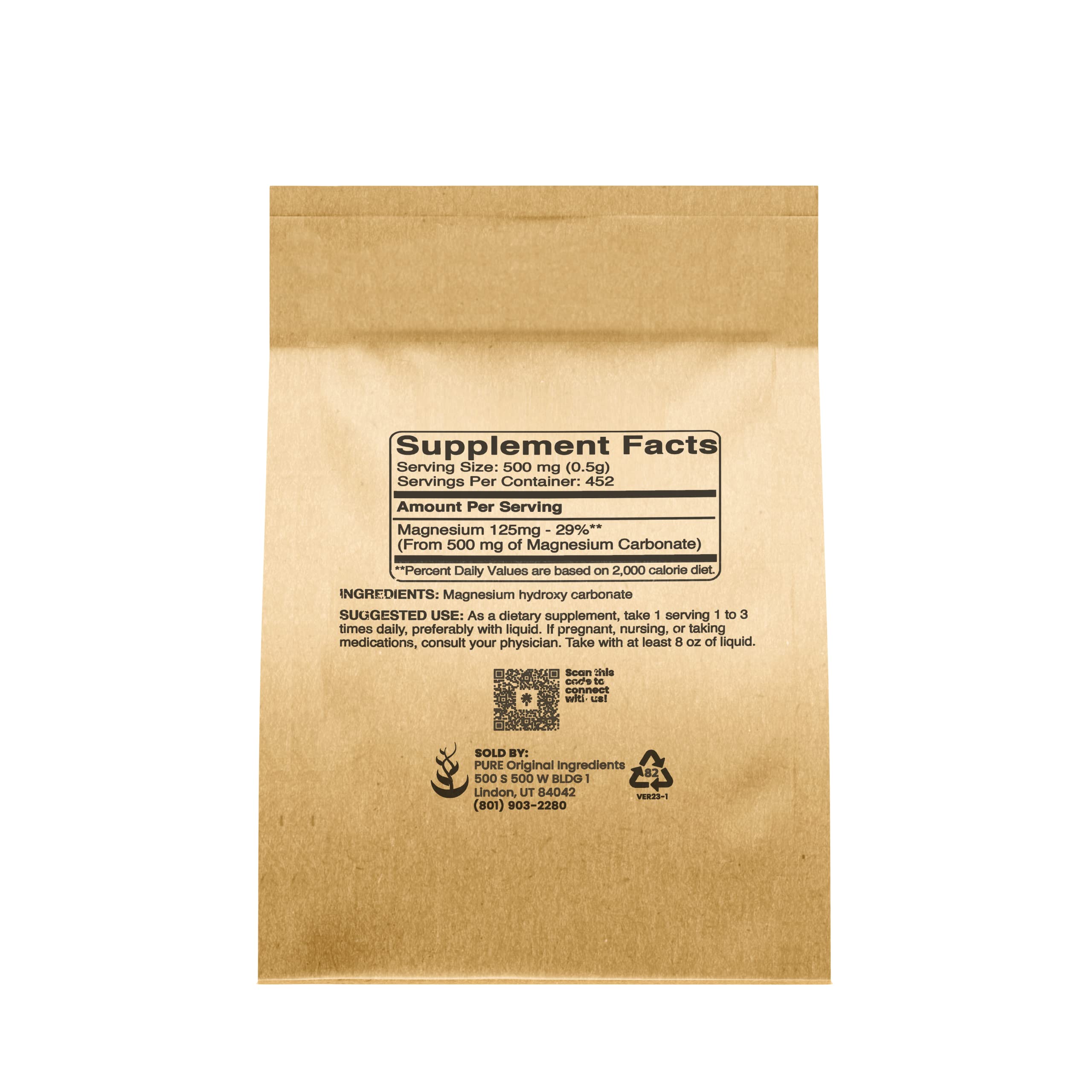 non-GMO magnesium for total relief