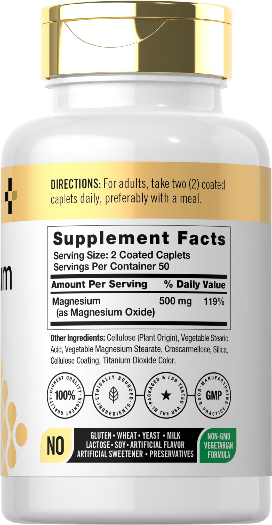 non-GMO magnesium for total relief