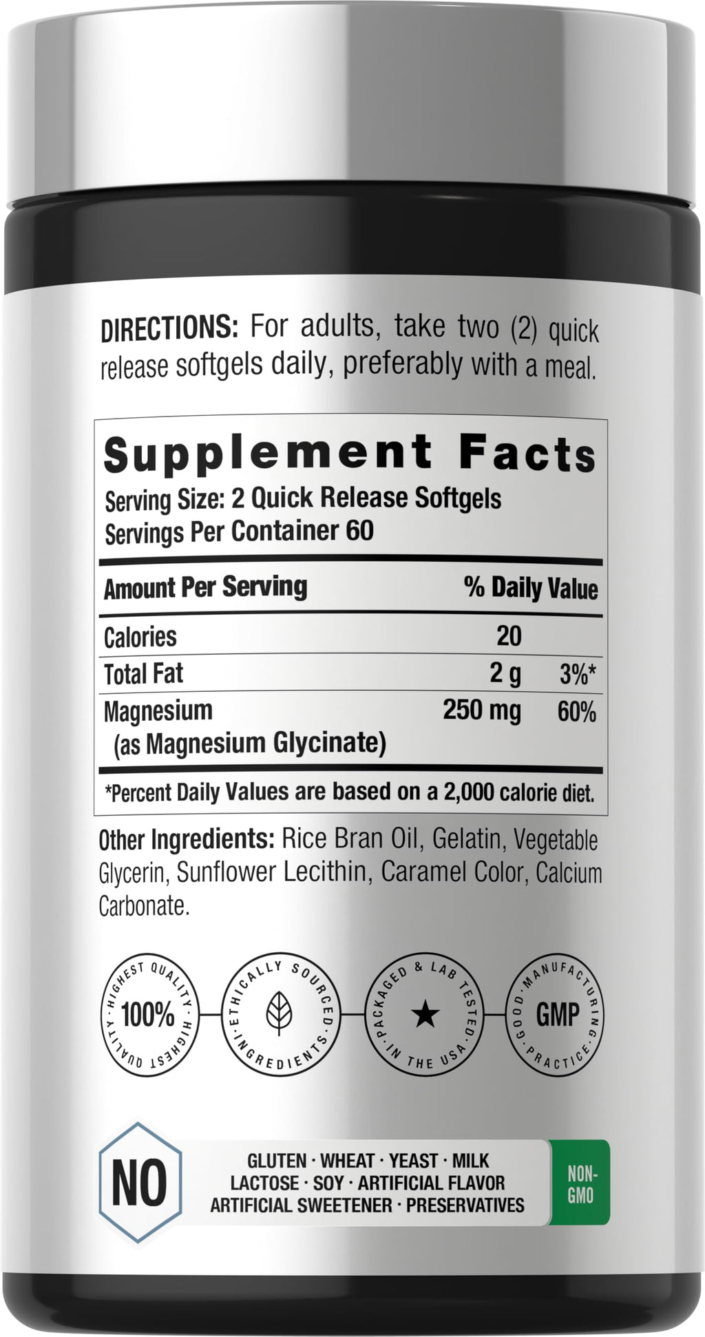 non-GMO magnesium for total relief