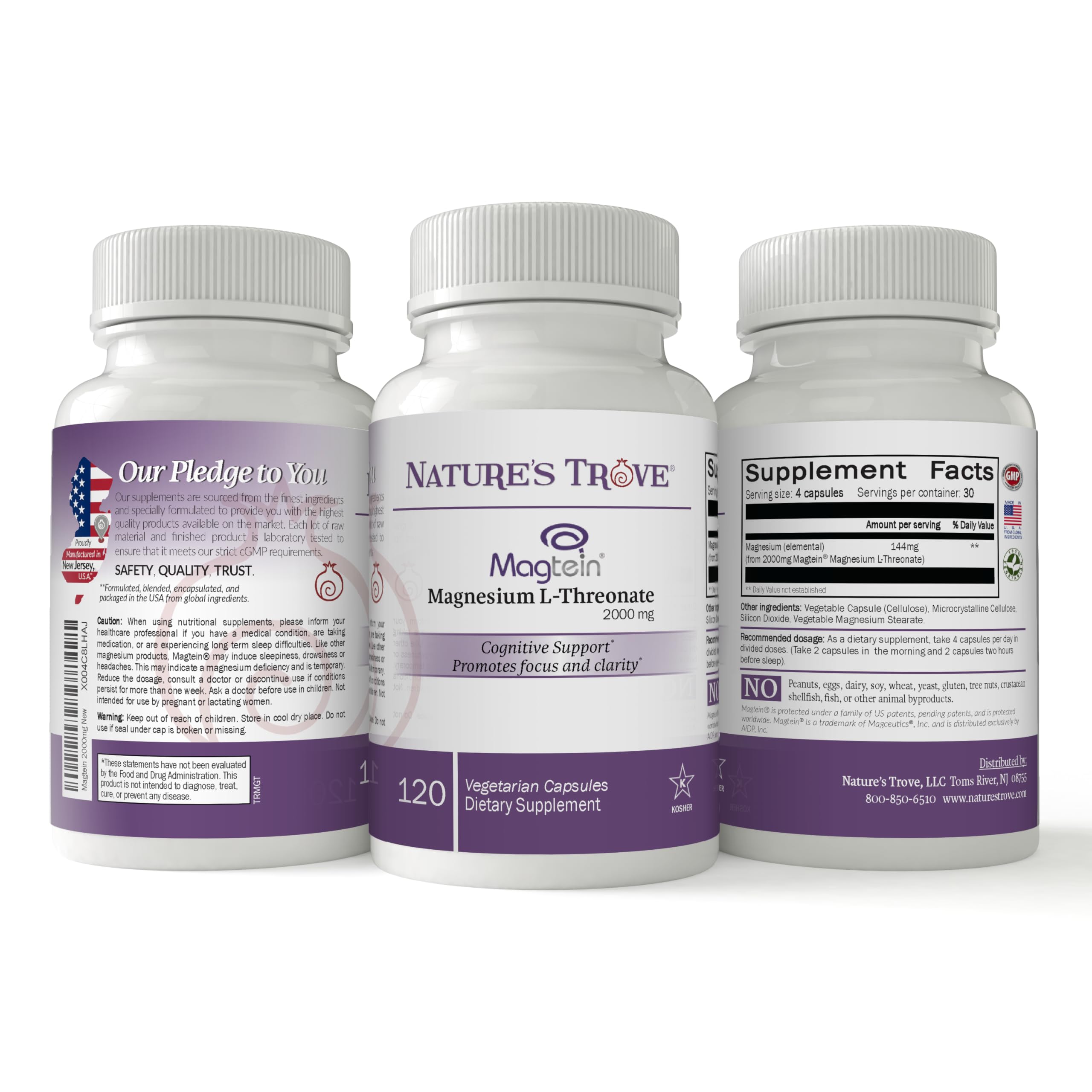 Non-GMO magnesium for total wellness