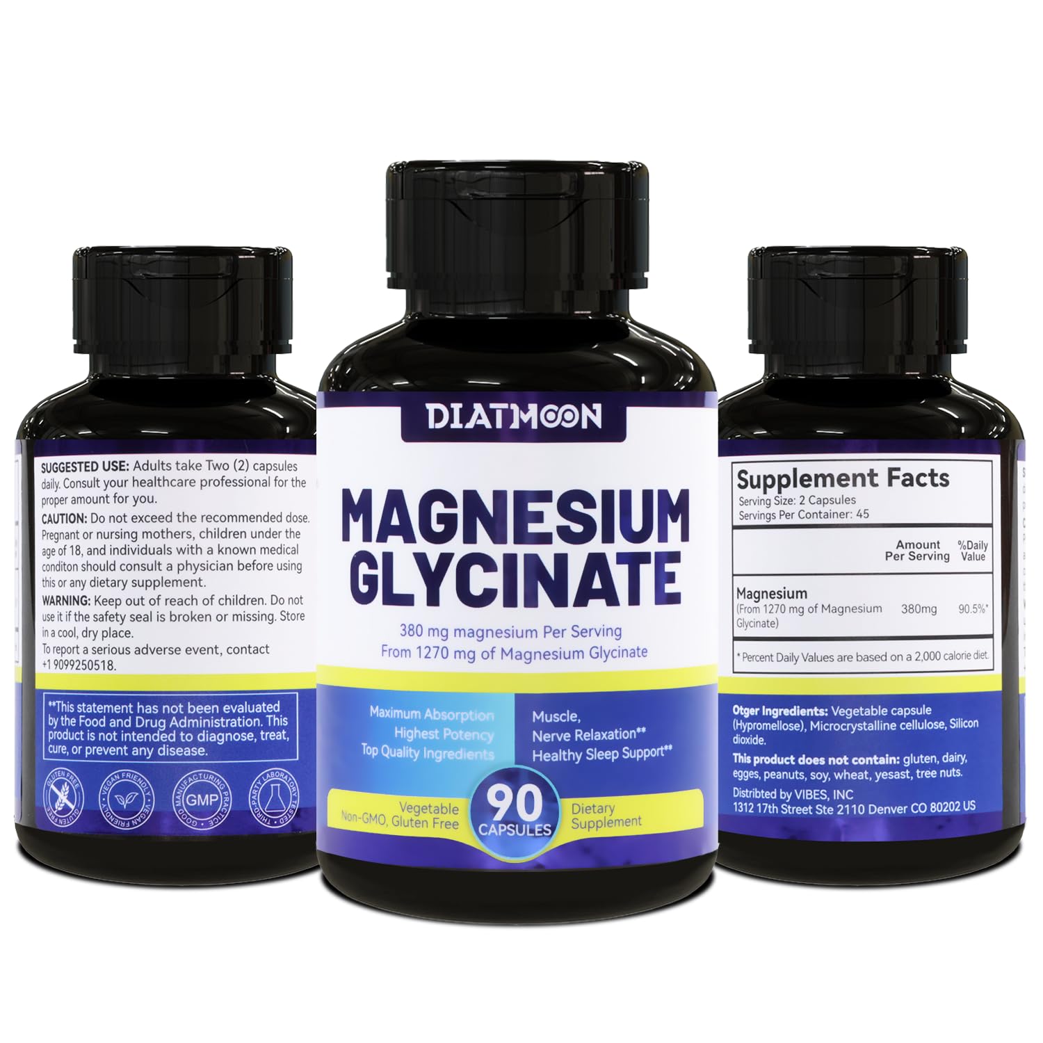 non-GMO magnesium glycinate benefits