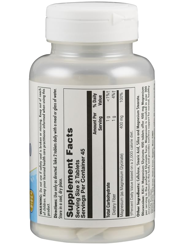 non-GMO magnesium glycinate capsules