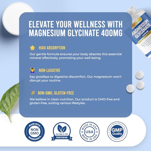 Non-GMO magnesium glycinate for health