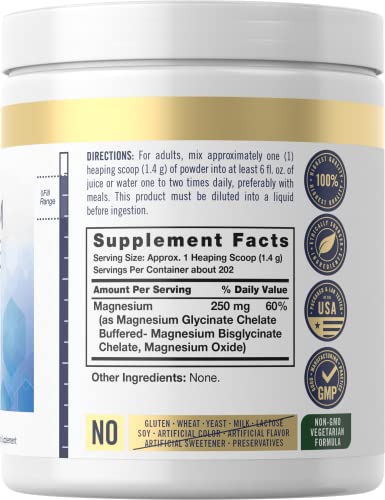 non-GMO magnesium glycinate for relaxation