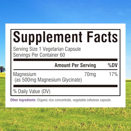 non-GMO magnesium glycinate for relaxation