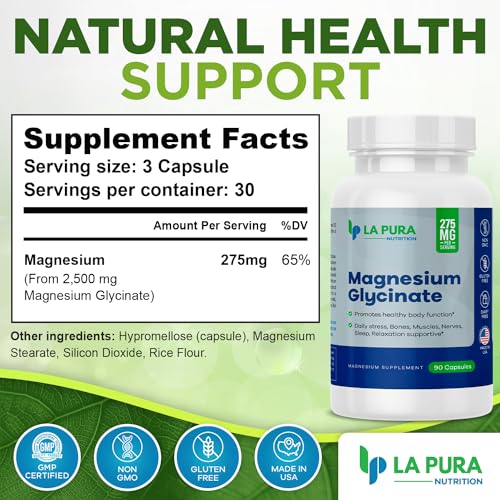 non-GMO magnesium glycinate for sleep support