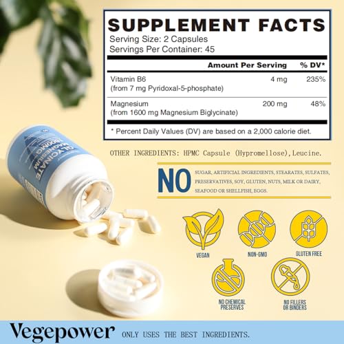 non-GMO magnesium glycinate formula