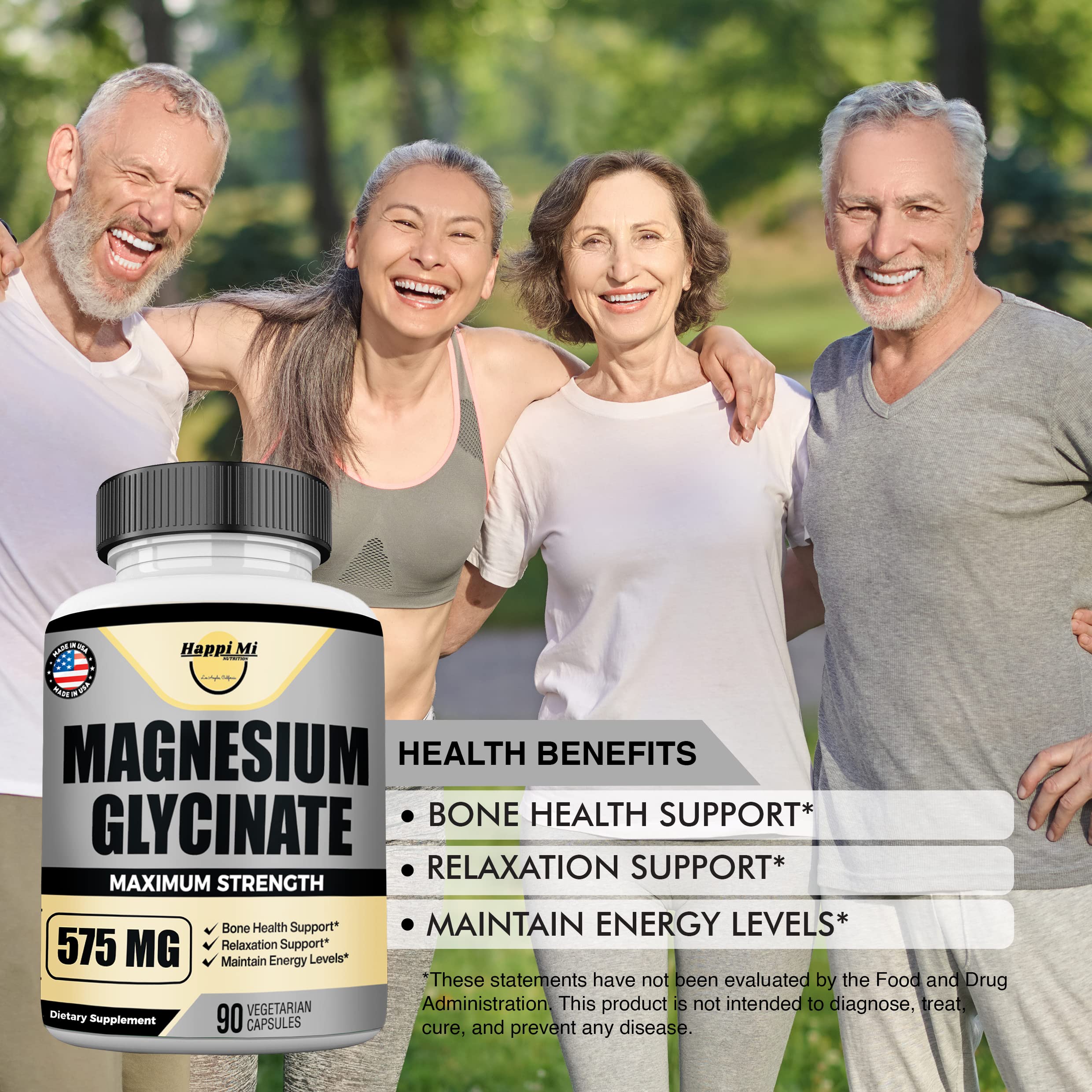 non-GMO magnesium glycinate formula