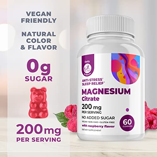 non-GMO magnesium gummies for stress