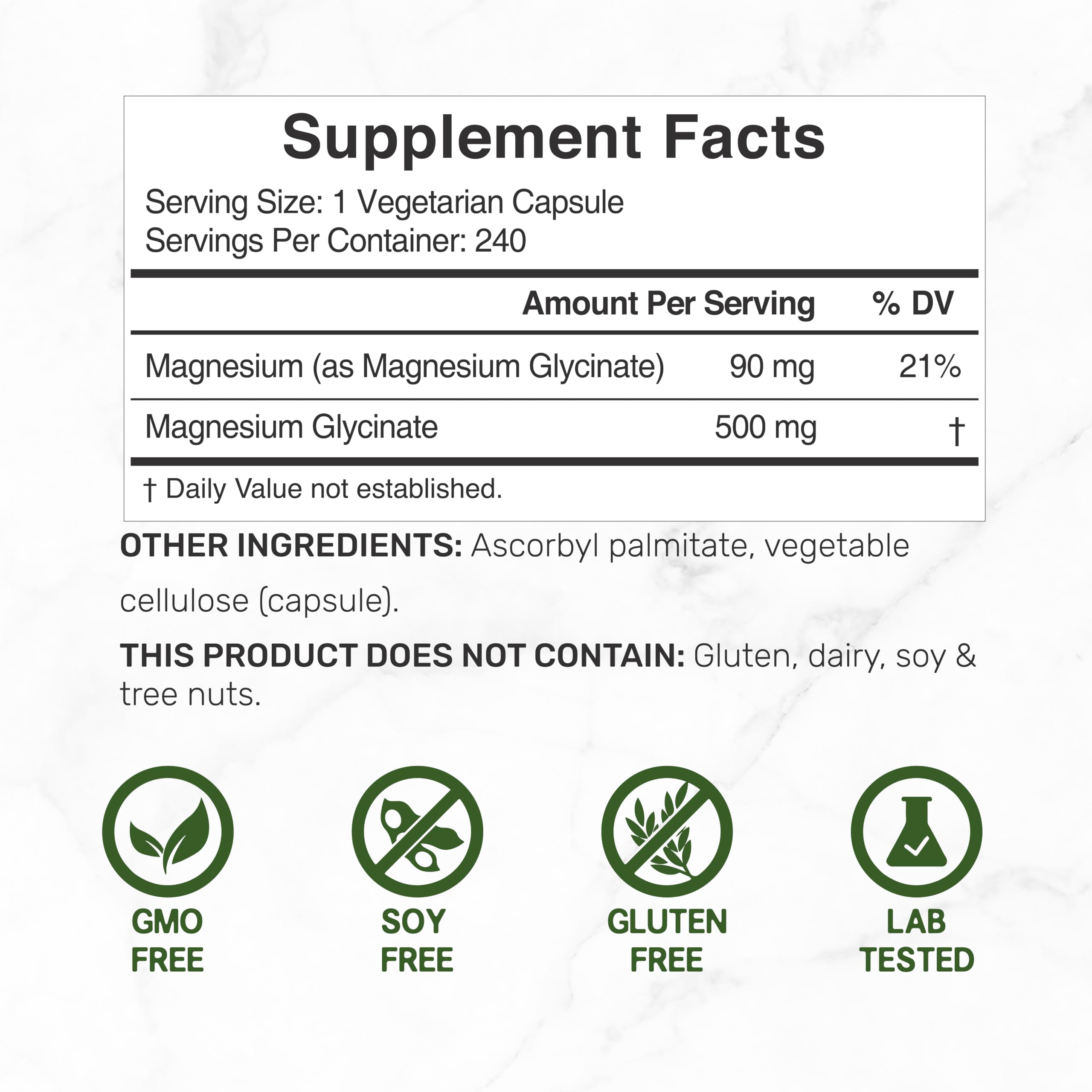 non-GMO magnesium supplement benefits