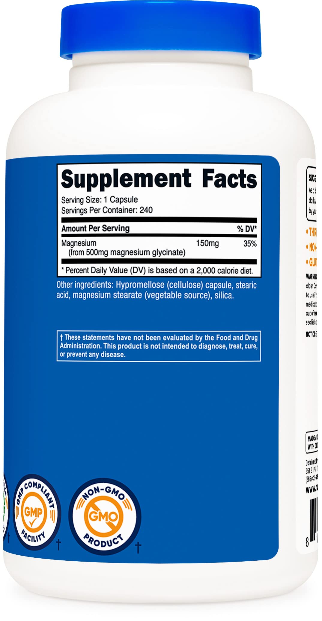 non-GMO magnesium supplement for vitality