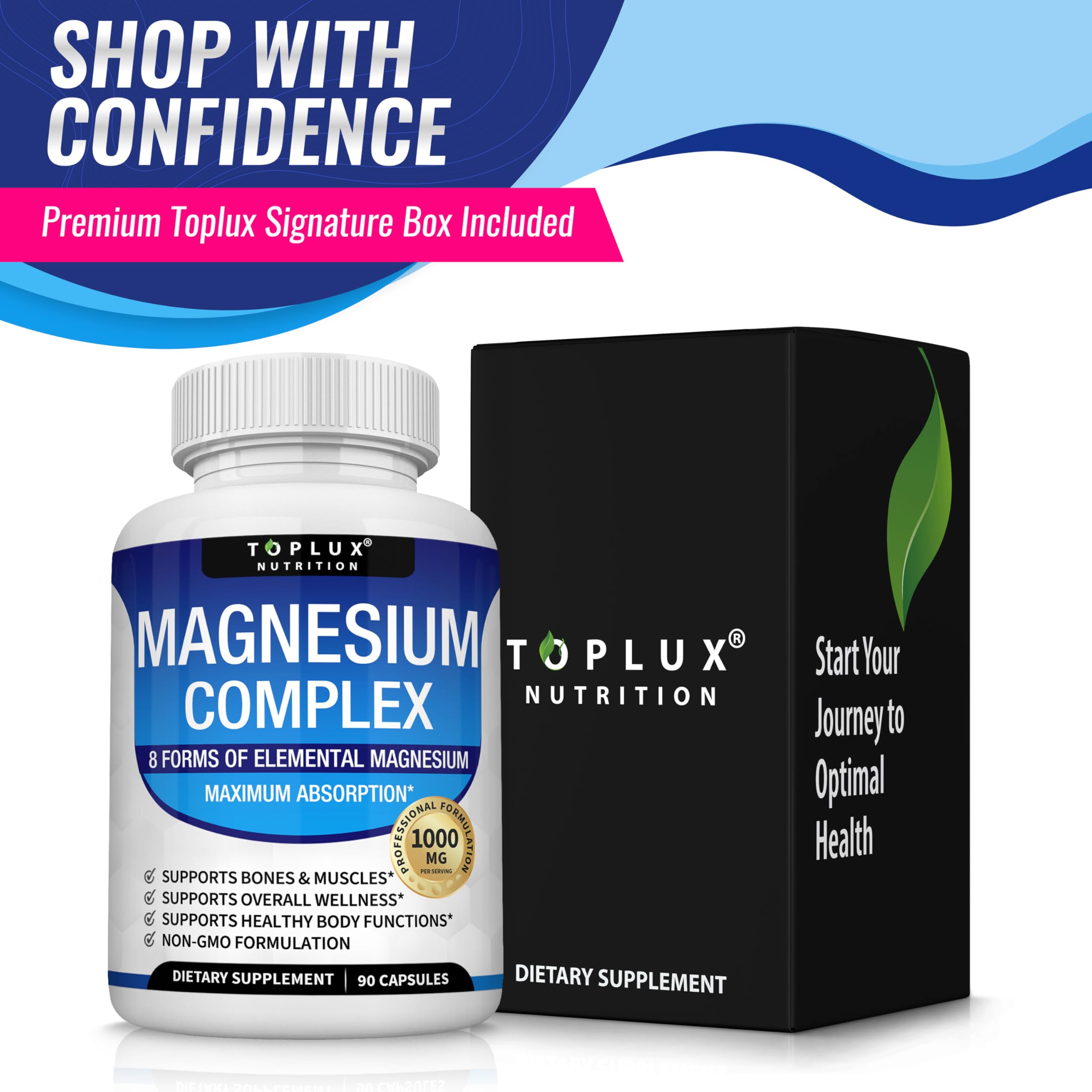 non-GMO magnesium supplement for vitality