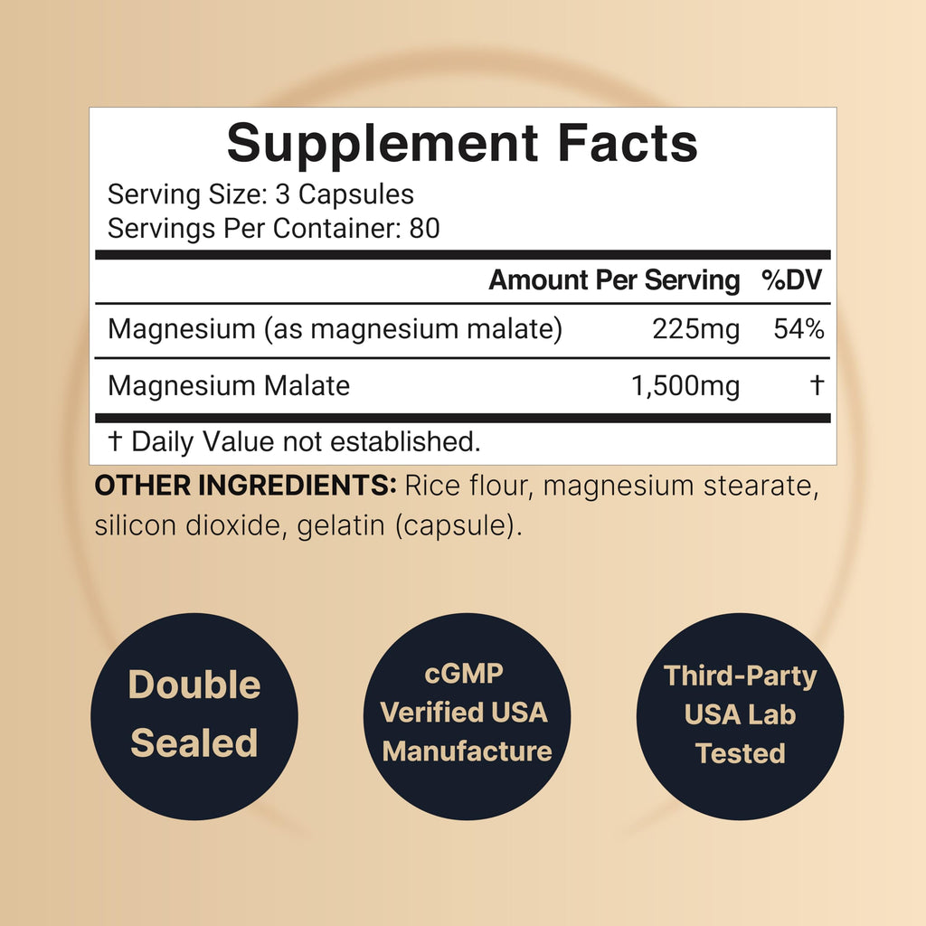 non-GMO magnesium supplement for wellness