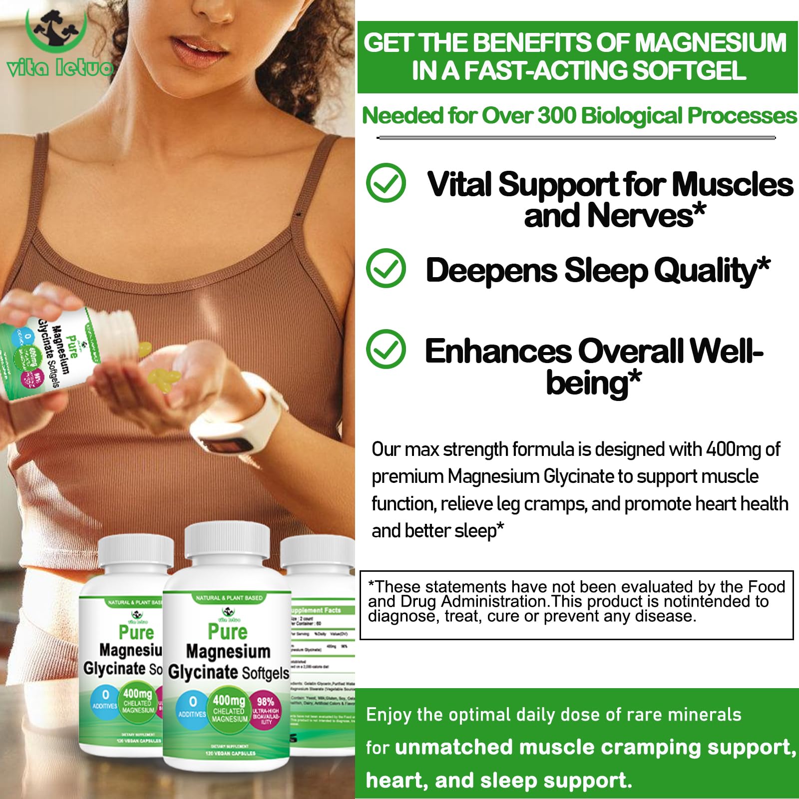 non-GMO magnesium supplement for wellness