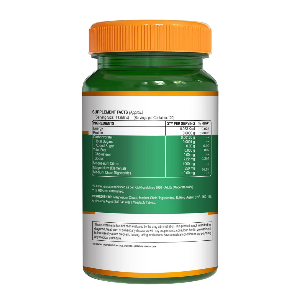 non-GMO magnesium tablets for vitality
