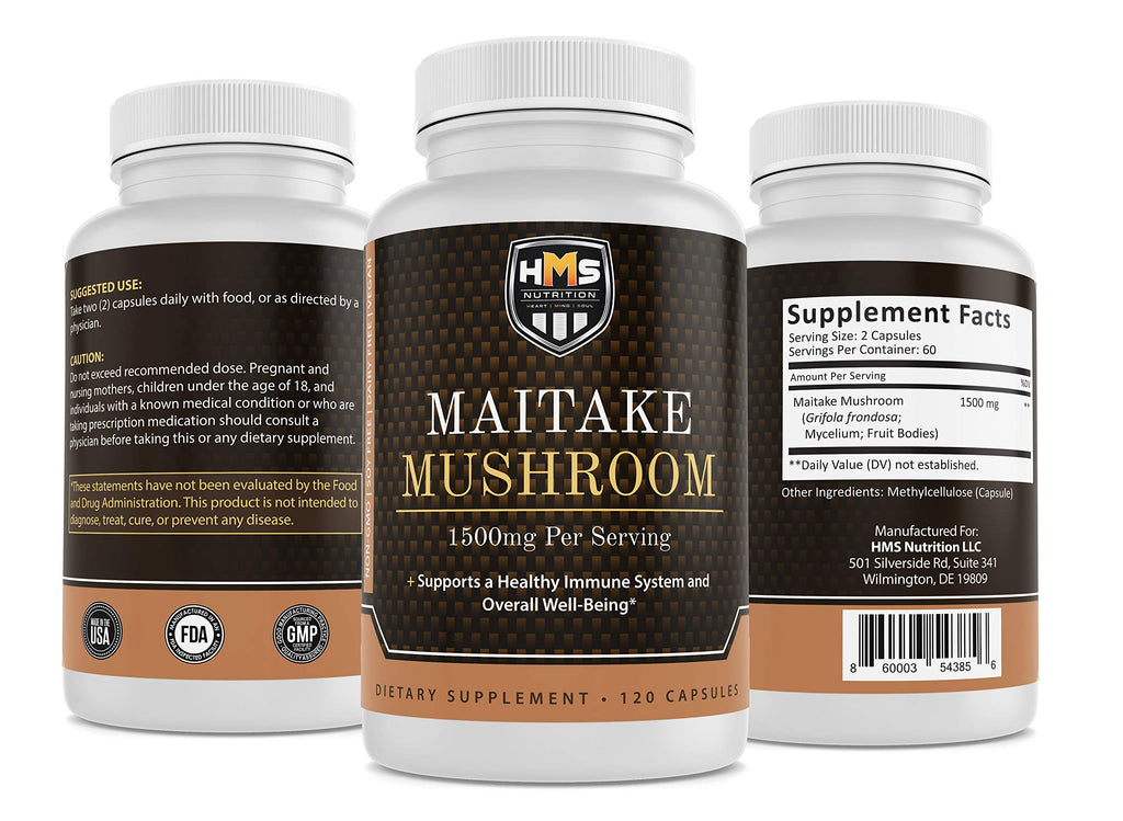Non-GMO Maitake mushroom supplement