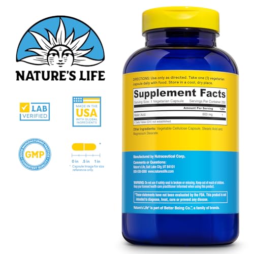 Non-GMO malic acid capsules
