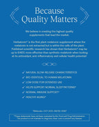 non-GMO melatonin for sleep aid