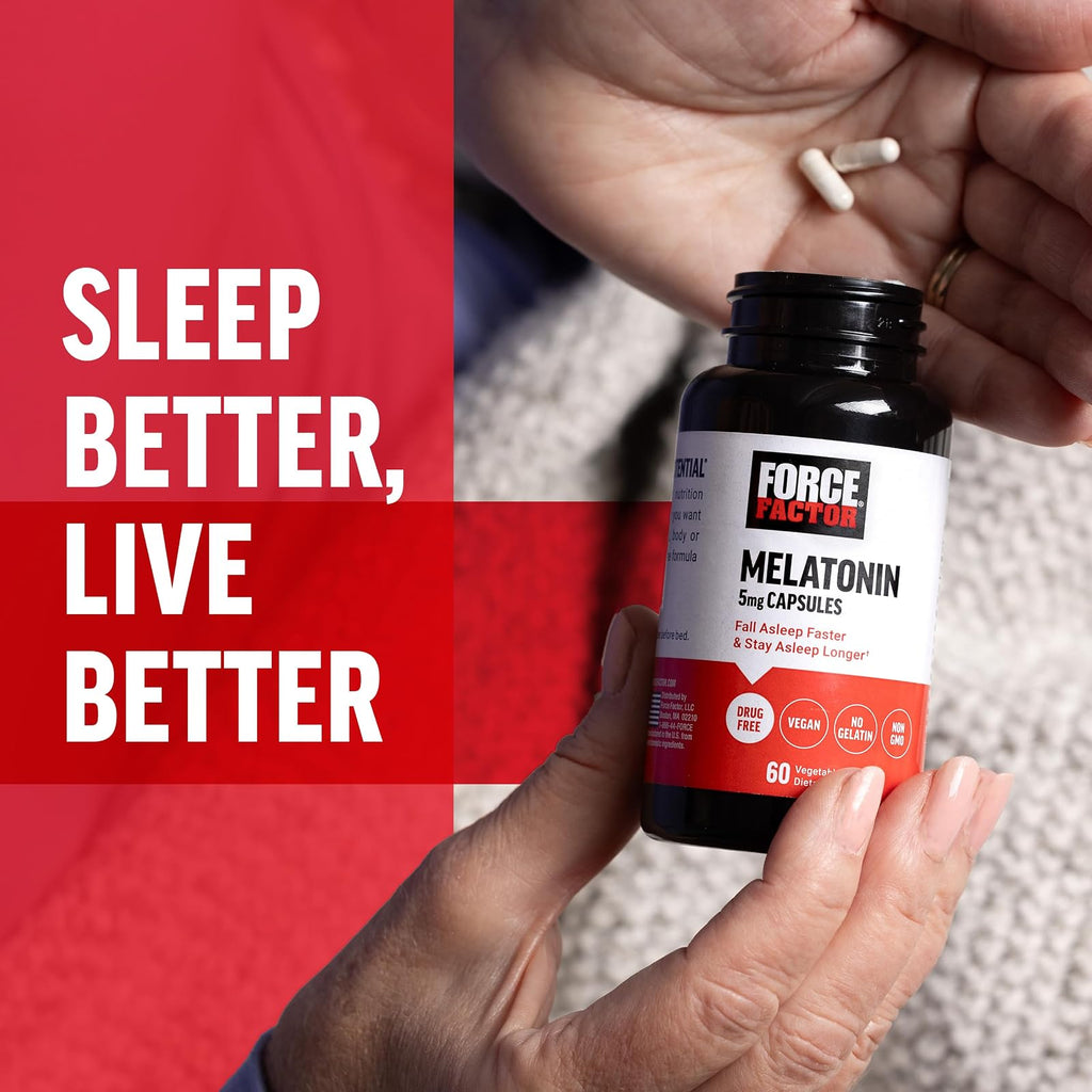 non-GMO melatonin for sleep support
