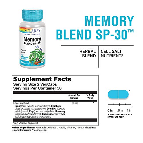 Non-GMO memory enhancement formula